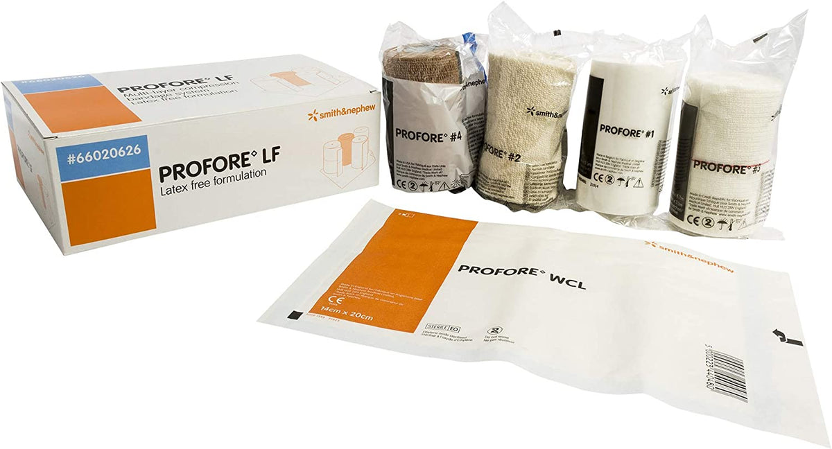 Smith & Nephew 66020626 Profore 4 Layer Compression Bandage System Lat ...