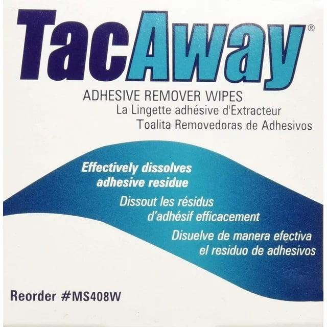Torbot MS408W TacAway Adhesive Remover Wipes (Box of 50) – Preferred ...